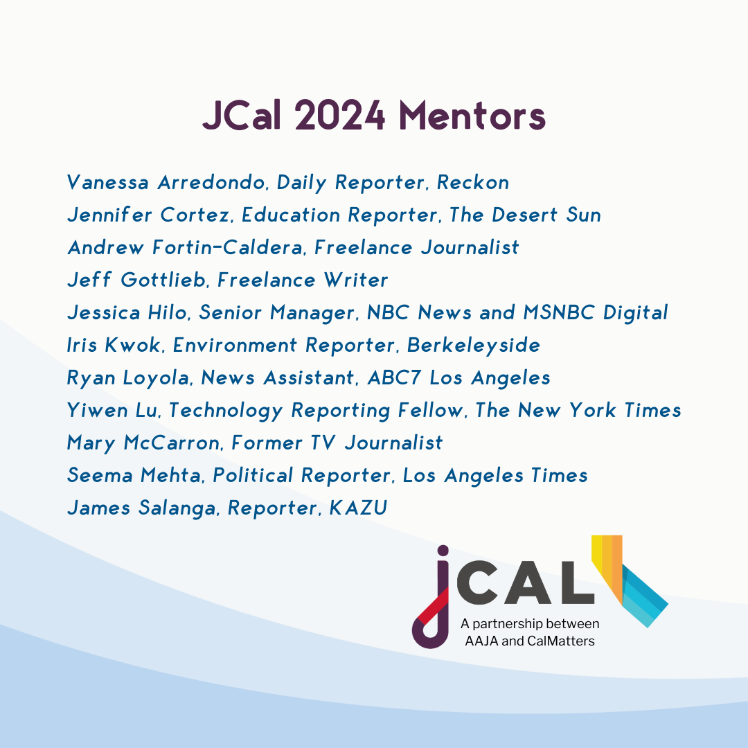 JCal, AAJA and CalMatters’ Program for California High School Students ...
